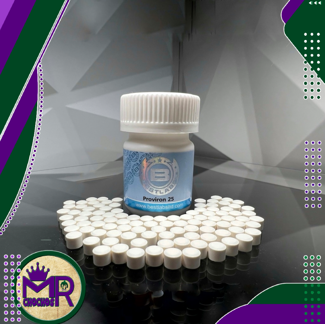 Proviron 25 mg 100 tabs - Best Labs - MR. Chochos