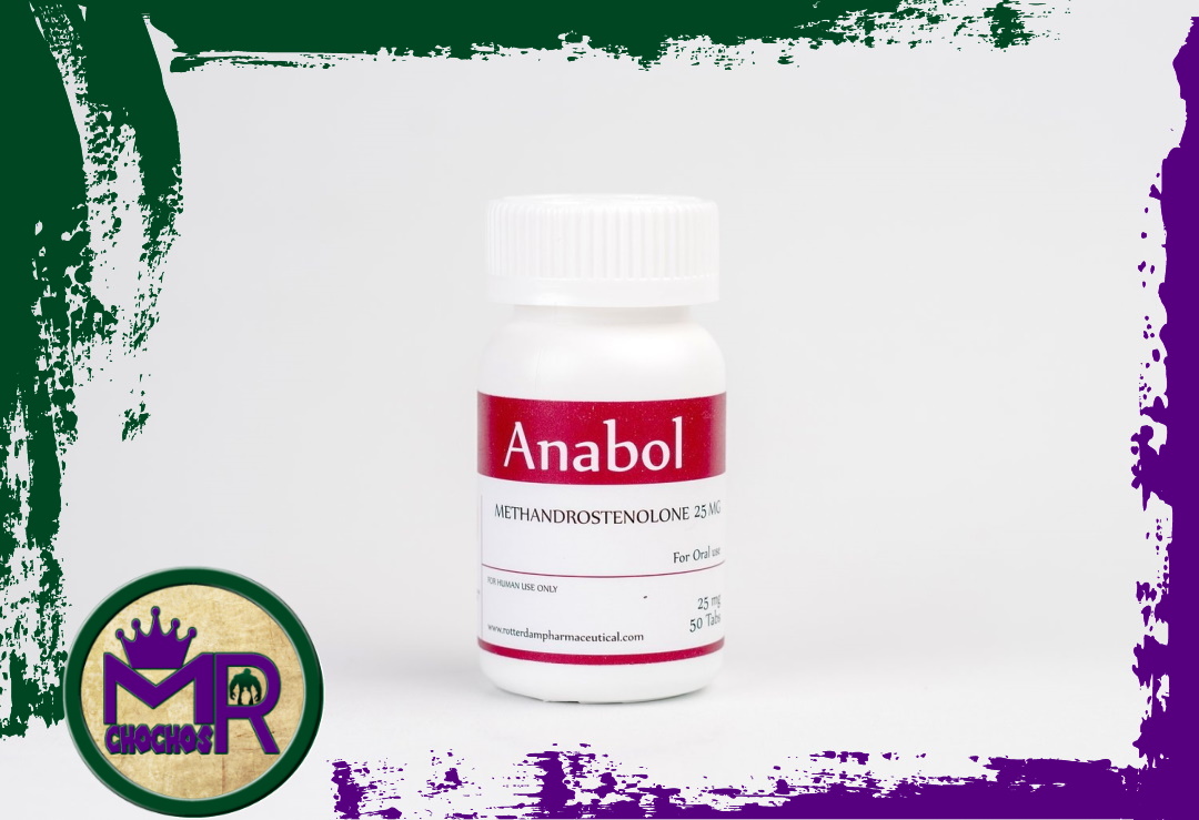 ANABOL 25 MG 50 TABS – ROTTERDAM PHARMACEUTICAL - MR. Chochos
