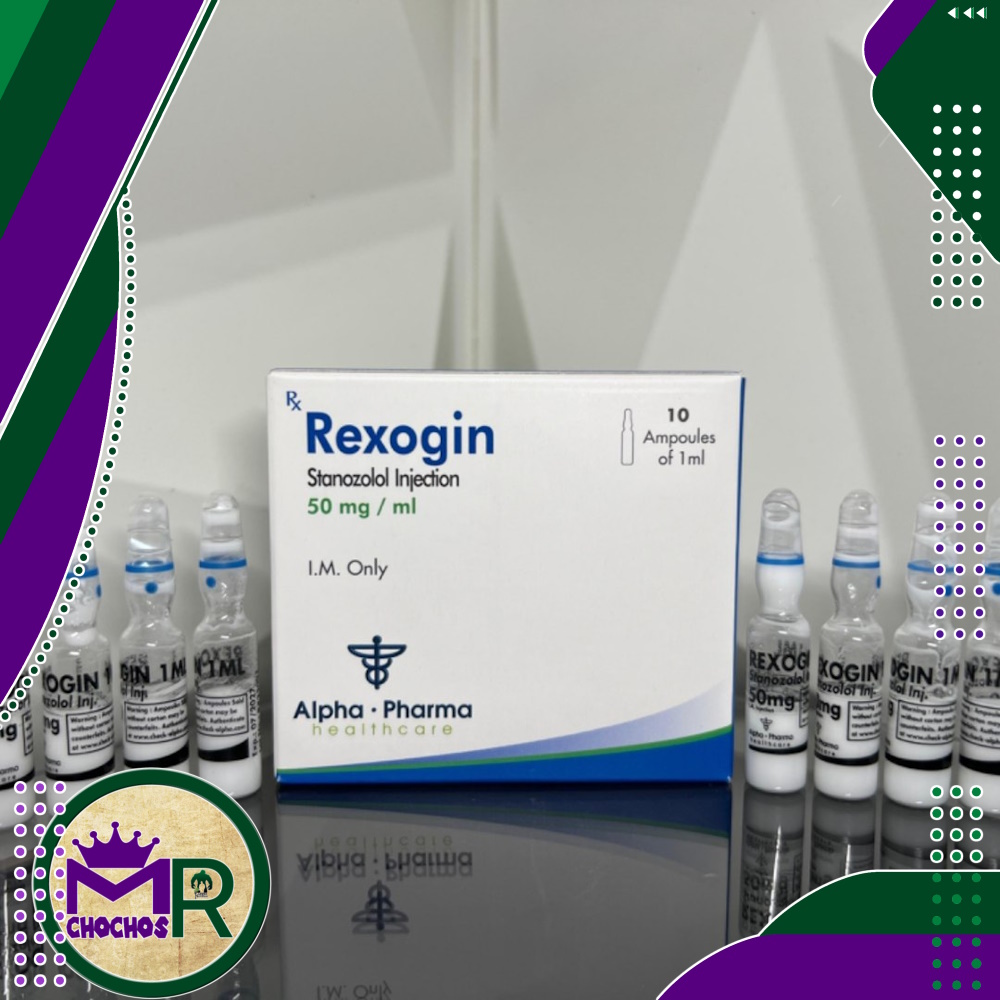 REXOGIN 50 MG 10 AMP/1ML - ALPHA PHARMA - Mr. Chochos