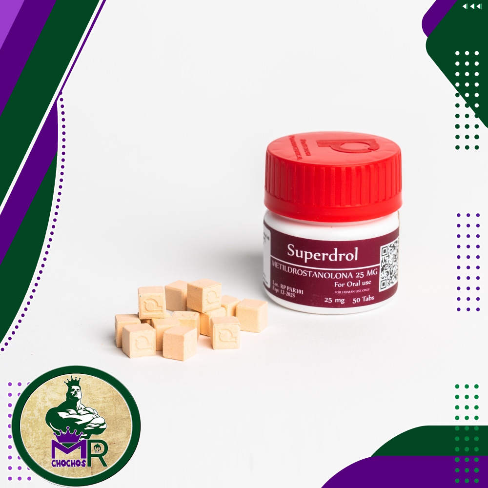 SUPERDROL 25 mg (Metildrostanolona) | 50 tabletas | ROTTERDAM ...
